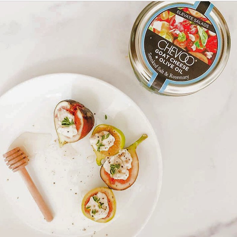 Goat Cheese Stuffed Figs – Belle Cheese Board.com