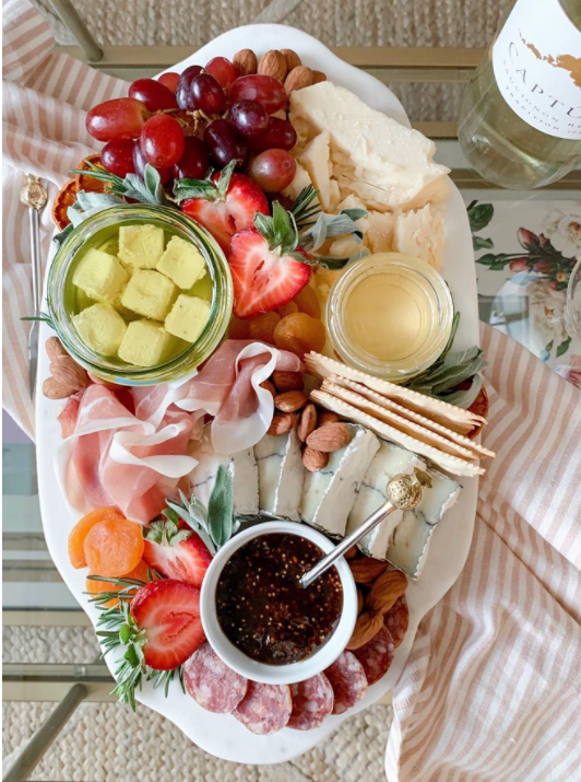 Sweet and Fresh Goat Cheese Platter – Belle Cheese Board.com